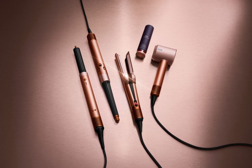 Dyson Beauty Launches New Amber Silk Collection for the Festive Season