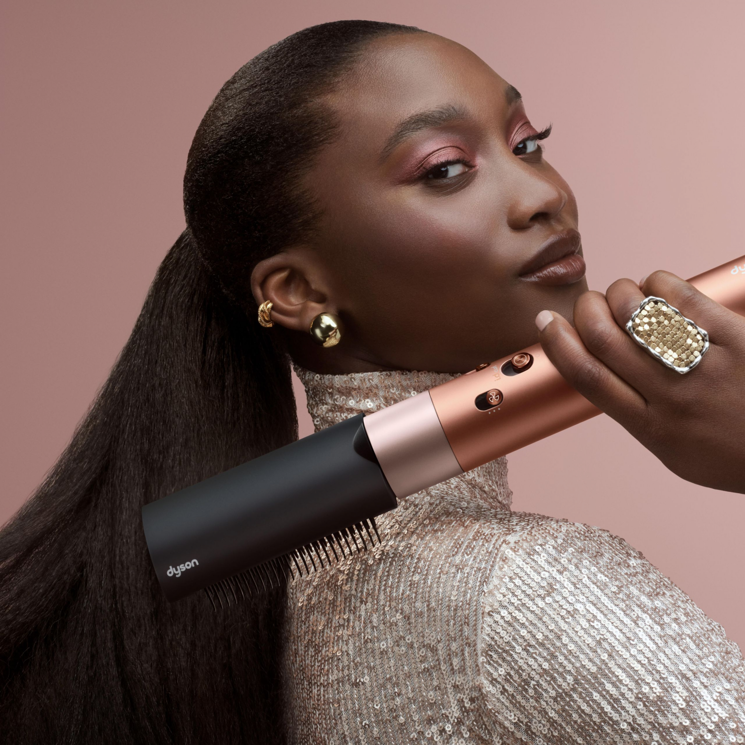 Dyson Beauty Launches New Amber Silk Collection for the Festive Season