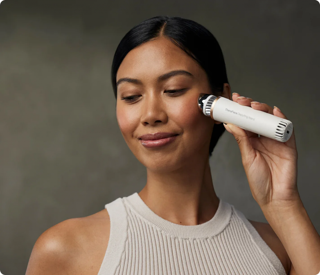 Instant glow, less puff, better skin: TheraFace Depuffing Wand review ...